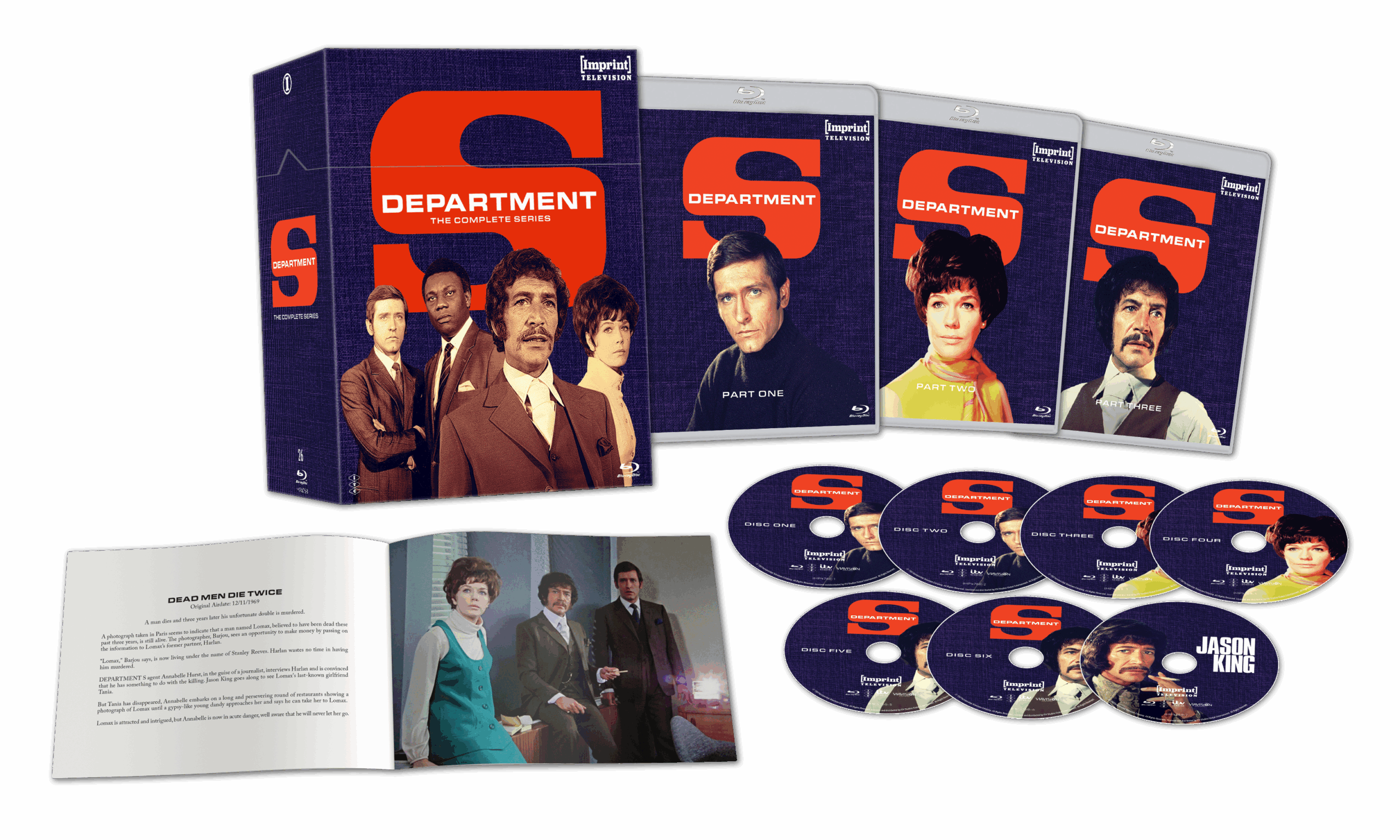 Department S: The Complete Series (1968 - 1969) - Imprint Television ...