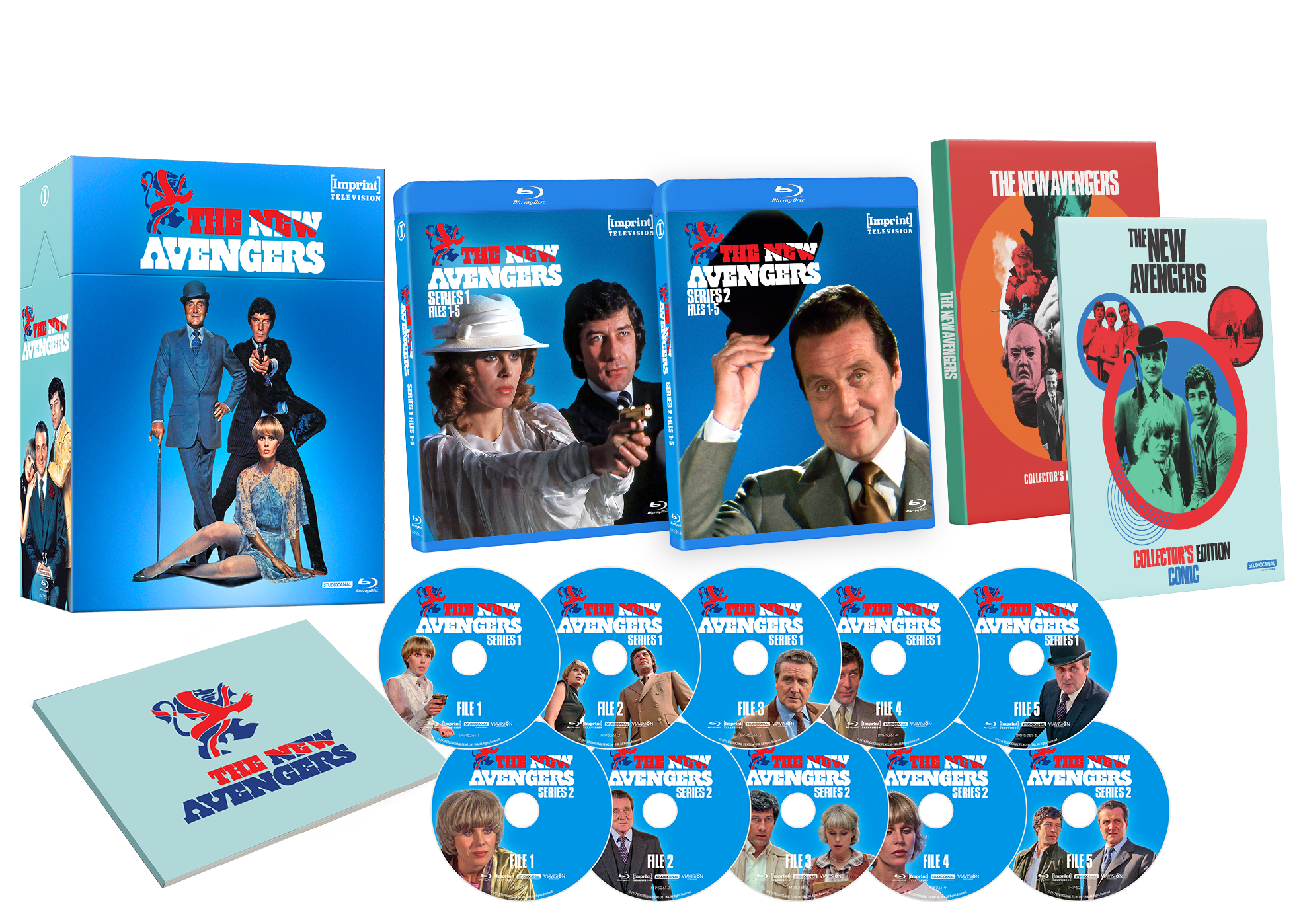 The New Avengers: The Complete Series (1976 - 1977) - Imprint Televisi ...