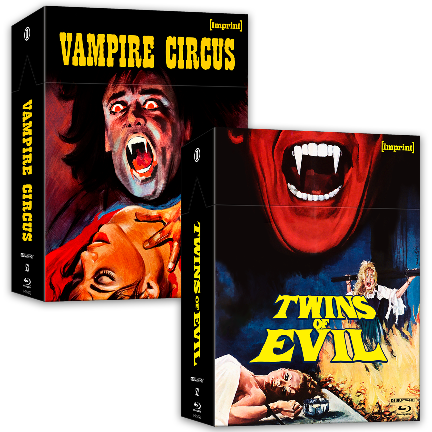 Imprint Films – Hammer Horror 4K UHD Bundle – Via Vision Entertainment