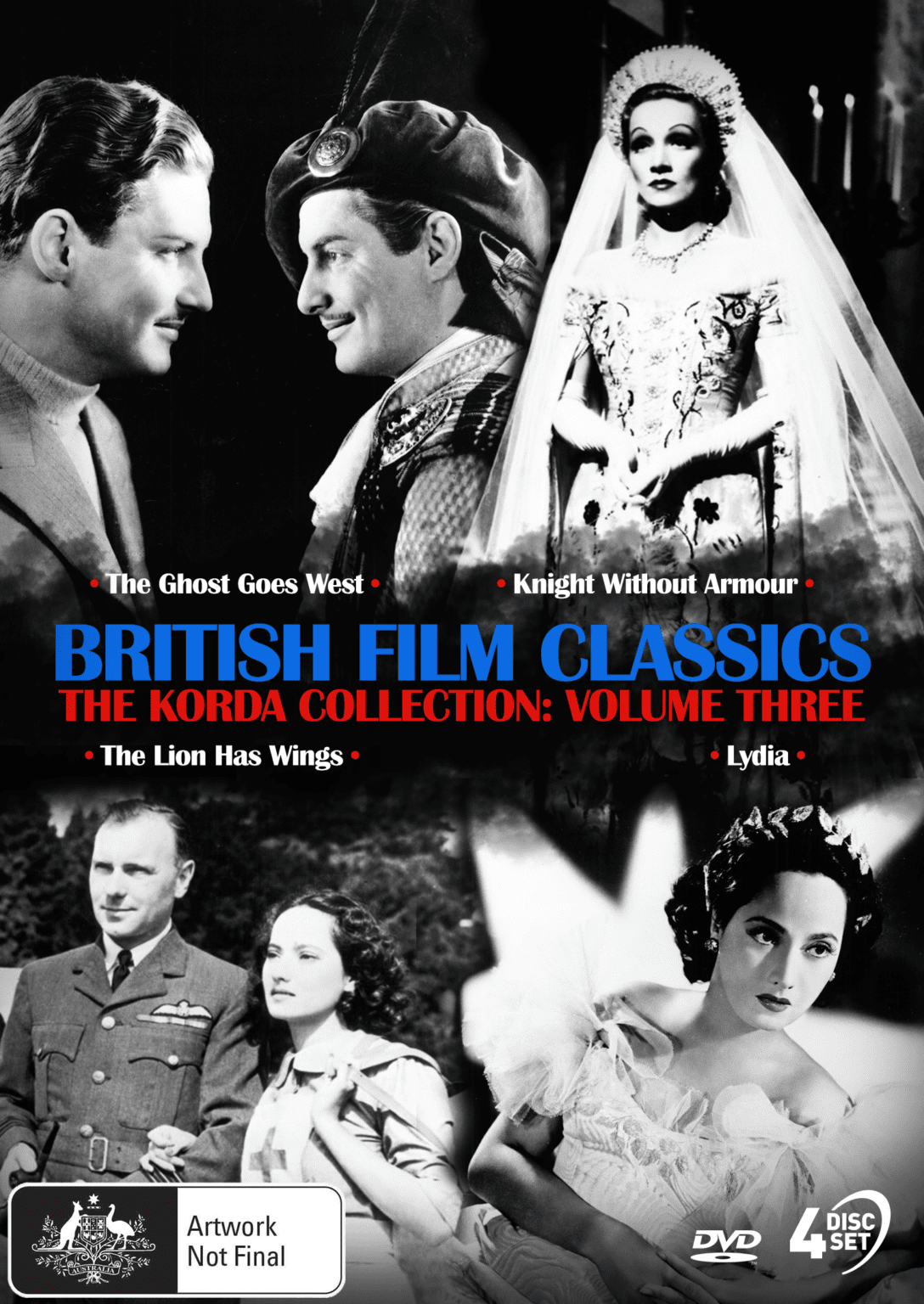 British Film Classics: The Korda Collection - Volume Three - DVD | Via ...