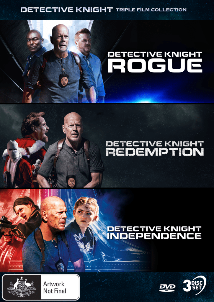 Detective Knight: Triple Film Collection (2022 - 2023) - DVD | Via Vision Entertainment