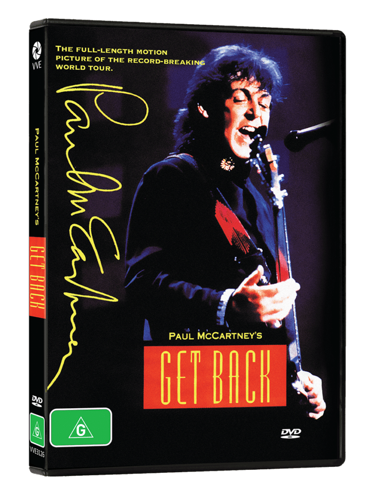Paul McCartney's Get Back - DVD | Via Vision Entertainment