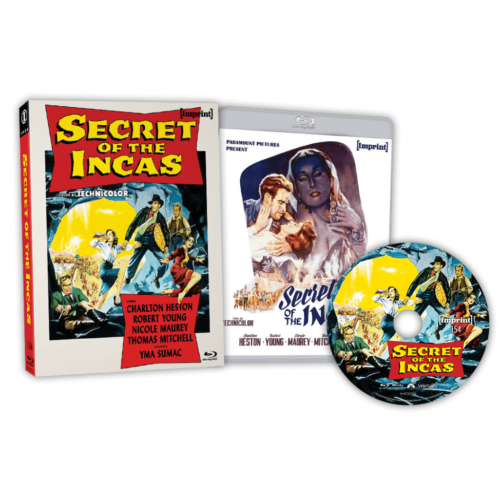 Secret Of The Incas 1954 Imprint Collection 154 Via Vision Entertainment