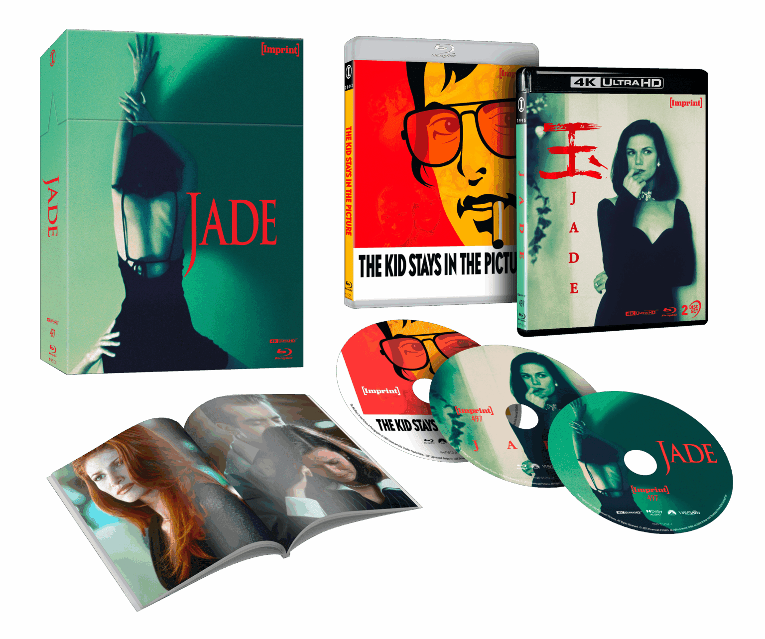 Jade (1995) 4K UHD + Blu-ray Limited Edition Hardbox + Hardback Booklet - Imprint Collection ...