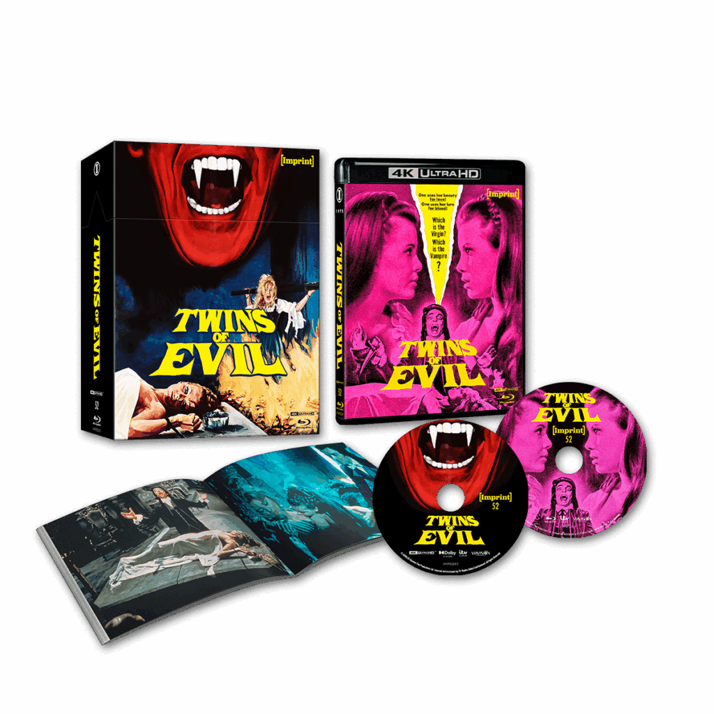 Twins Of Evil (1971) - 4K UHD + Blu-ray Limited Edition Hardbox - Imprint Collection #52 | Via ...