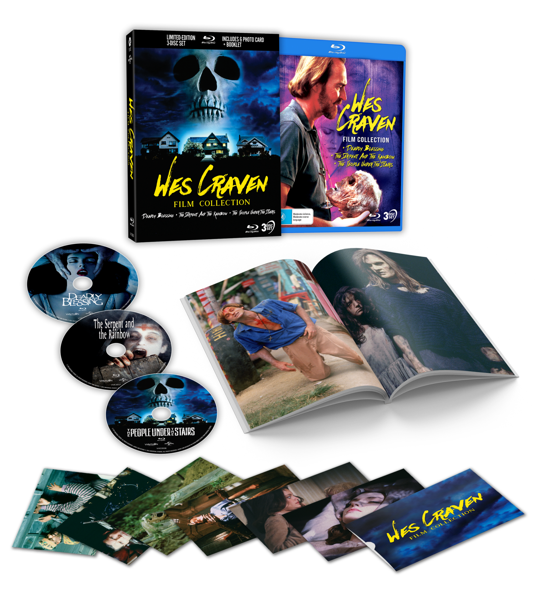 Wes Craven Film Collection - Limited Edition 3D Lenticular Hardcase ...