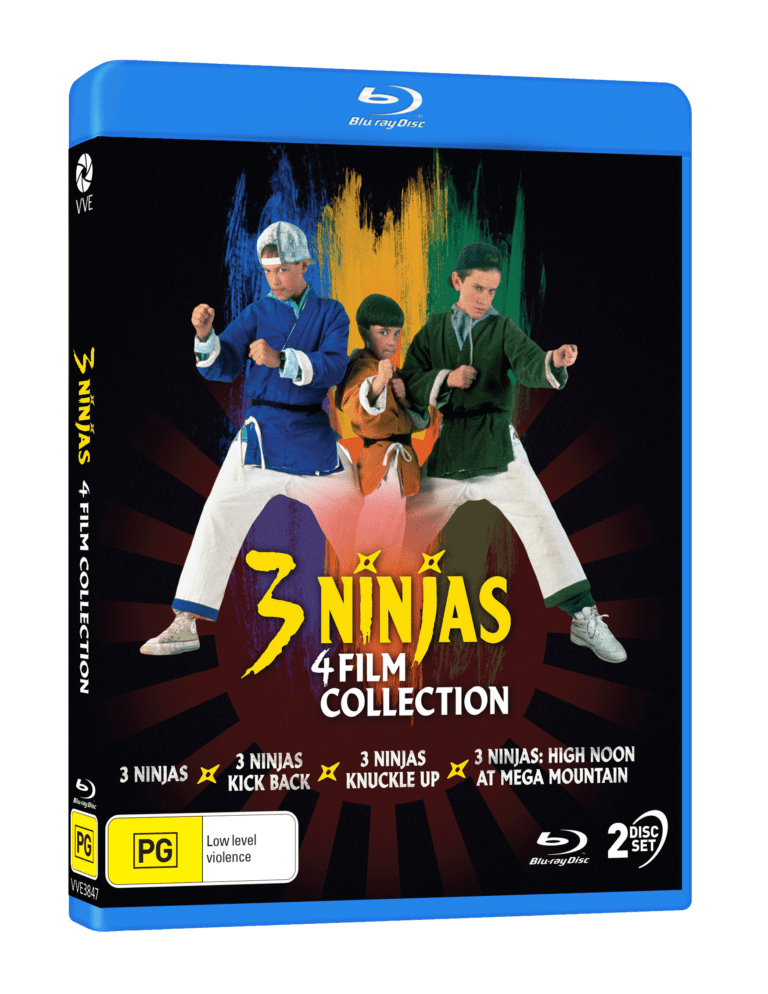 3 Ninjas: 4 Film Collection - Blu-ray | Via Vision Entertainment