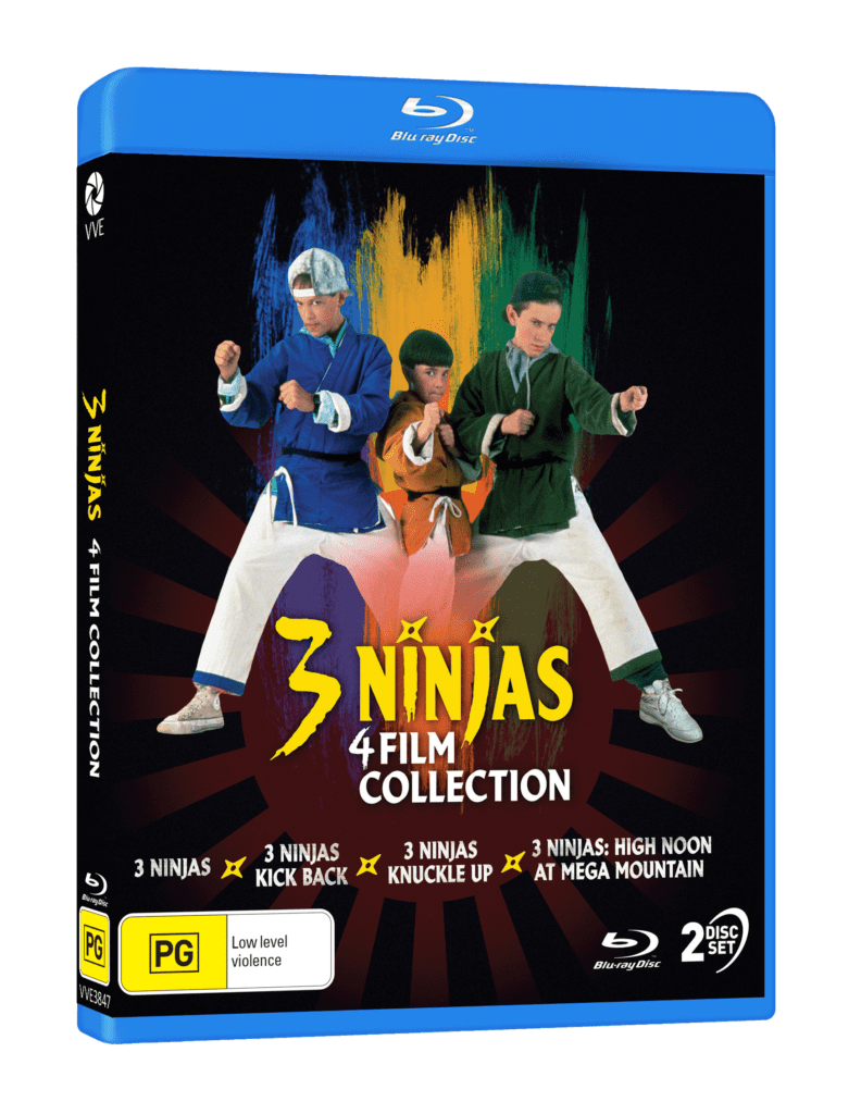 3 Ninjas: 4 Film Collection - Blu-ray | Via Vision Entertainment