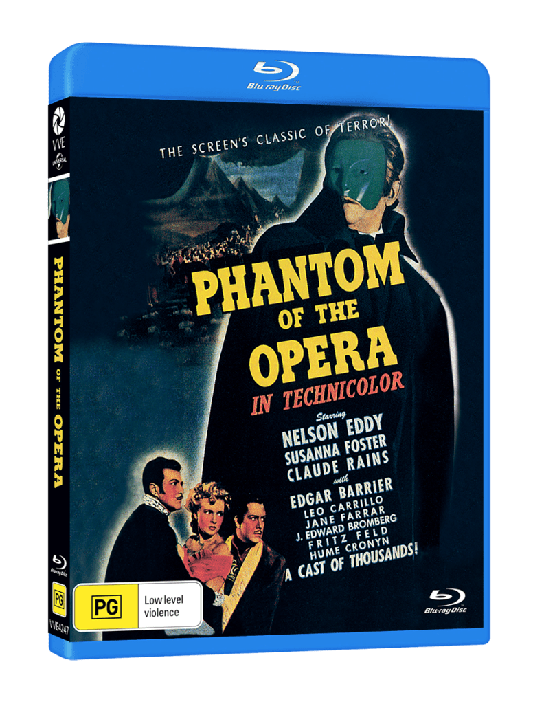 Phantom of the Opera (1943) - Blu-ray | Via Vision Entertainment