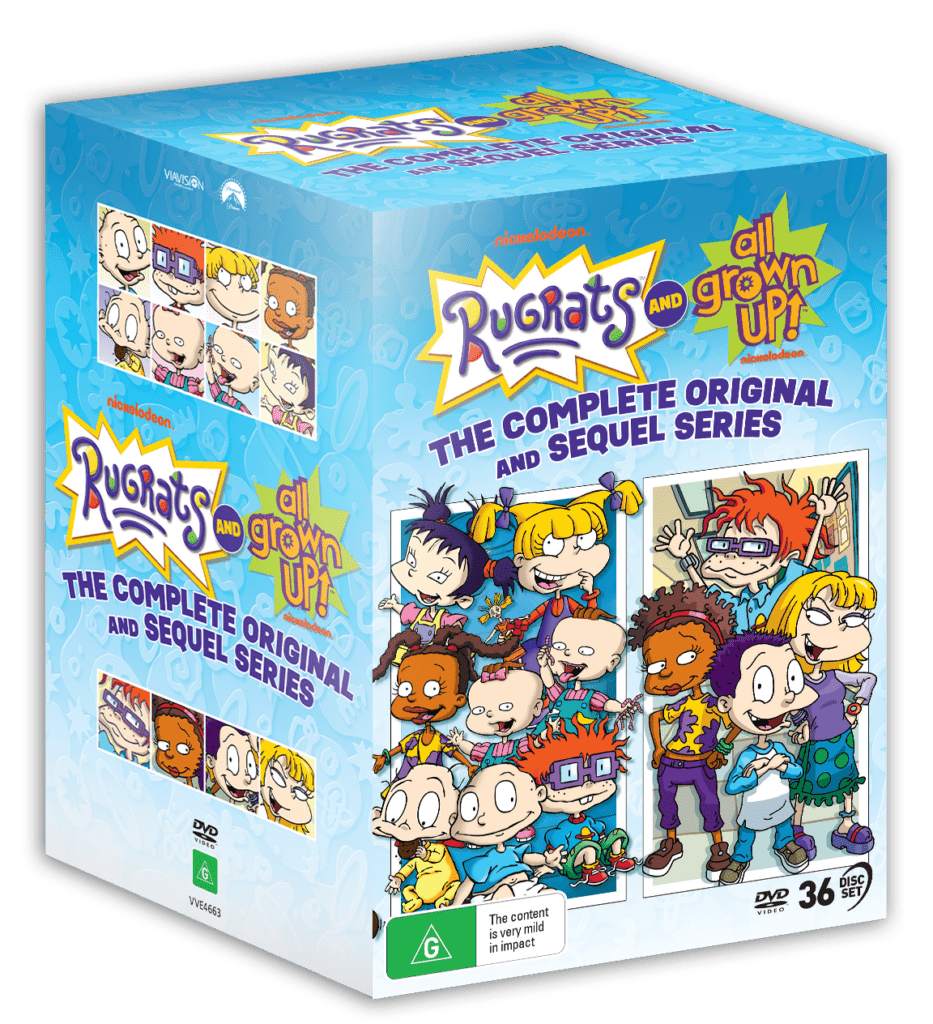 Rugrats: The Complete Original Series + All Grown Up: The Complete Series - DVD | Via Vision ...