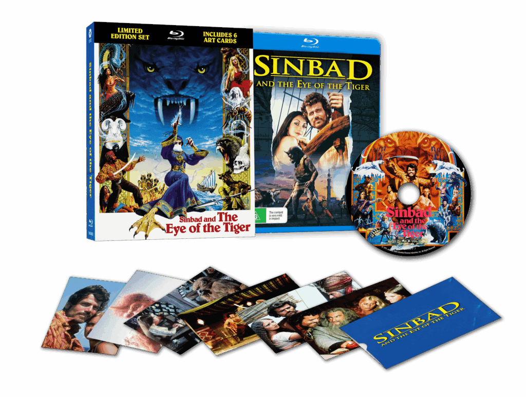 Sinbad and the Eye of the Tiger (1977) - Blu-ray Limited Edition 3D ...