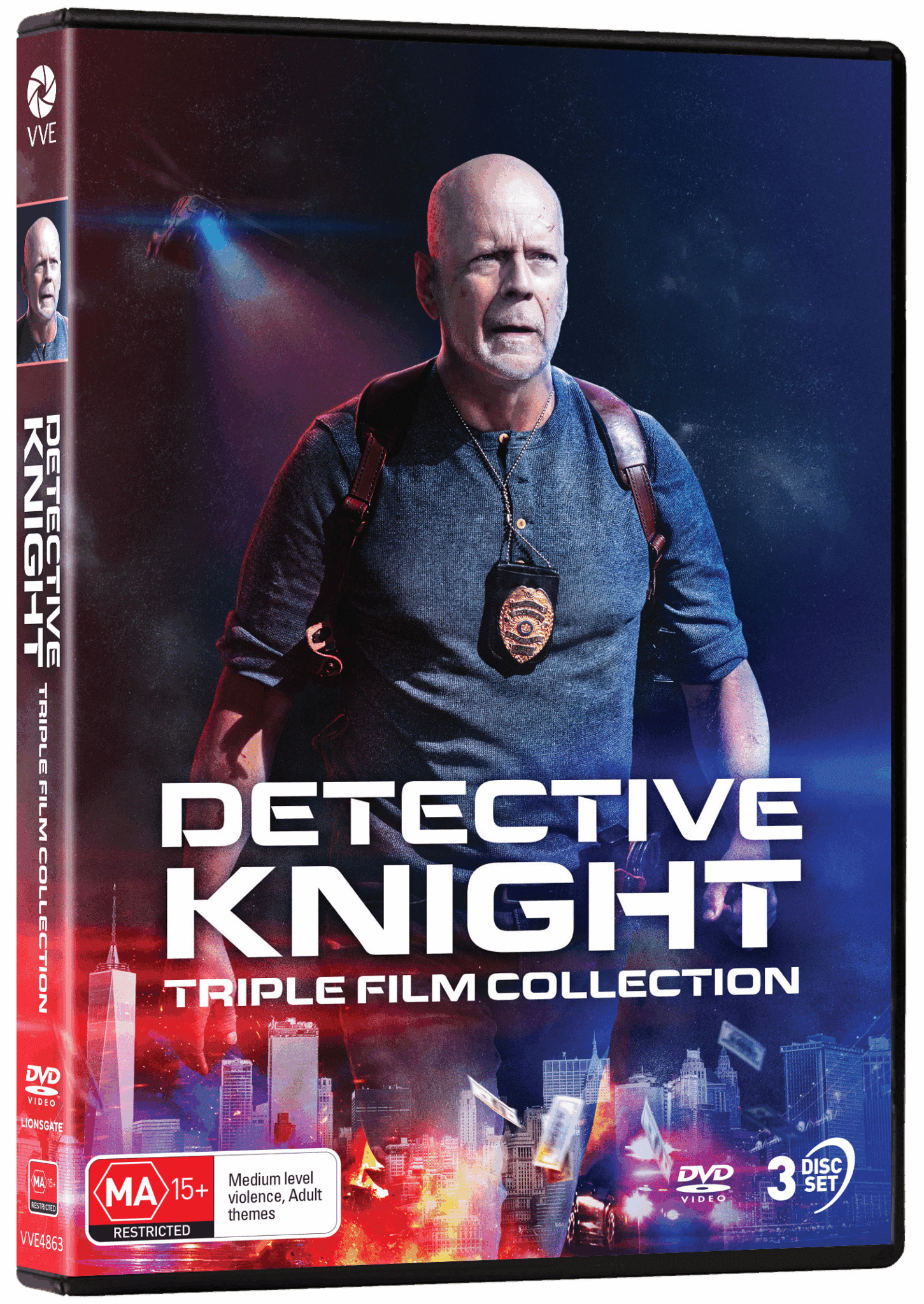 Detective Knight: Triple Film Collection (2022 - 2023) - DVD | Via Vision Entertainment