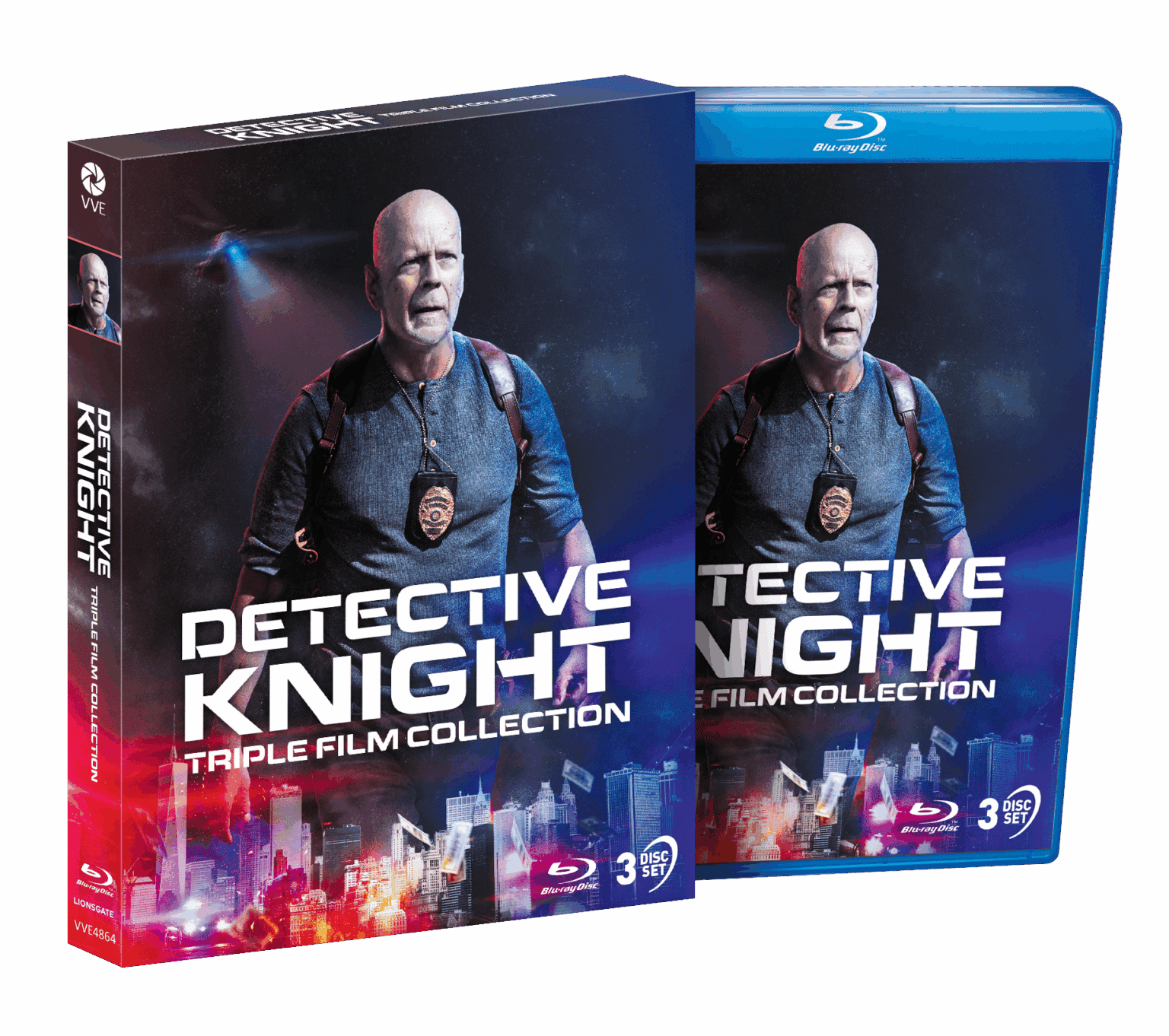Detective Knight: Triple Film Collection (2022 - 2023) - Special Edition Blu-ray | Via Vision ...