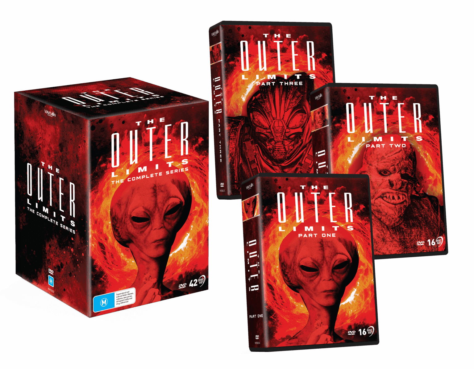 The Outer Limits: The Complete Collection (1995 - 2002) - DVD | Via Vision Entertainment